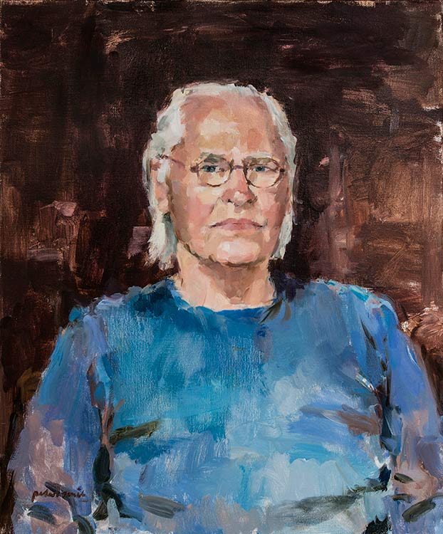 Portretten door de schilder Peter Smit.